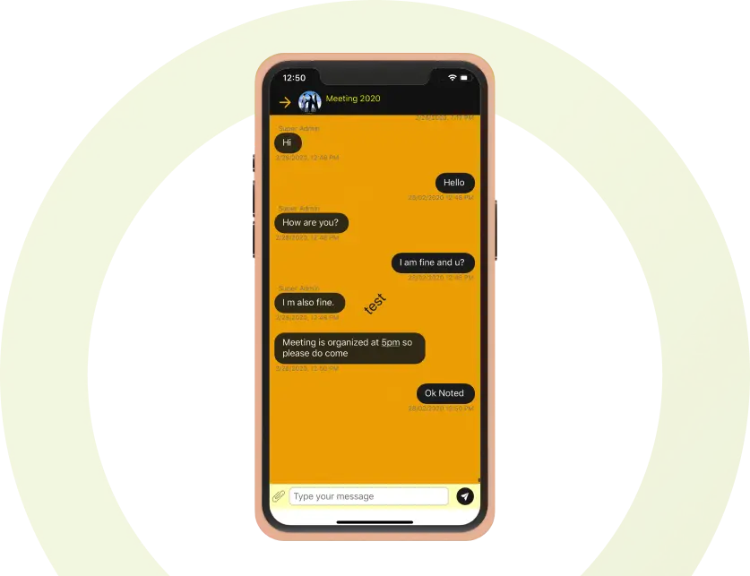Modern Chat App UI/UX Design | Portfolio