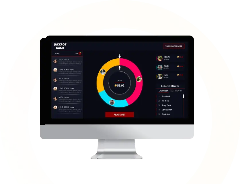 Jackpot Game – UI UX Design – AIS Innovate