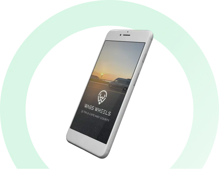 Wags Wheels App Modern UI UX Design